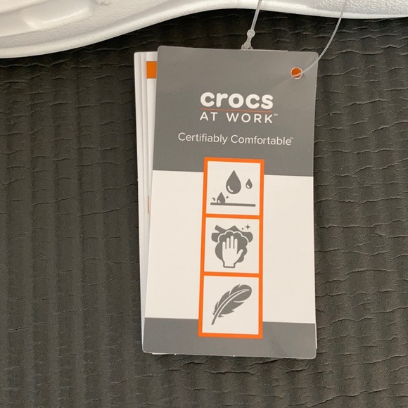 CROCS | Shoes | Crocs Specialist Enclosed Unisex Roomy Fit White | Poshmark